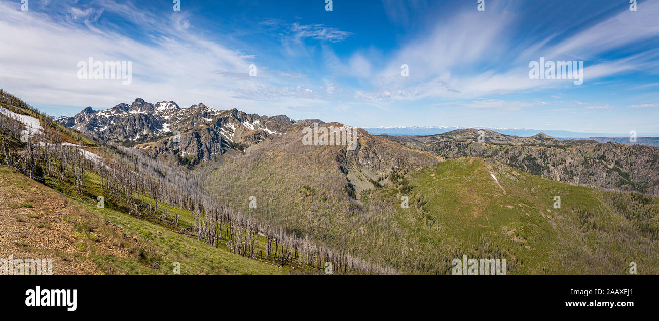 The Heaven's Gate Vista overlooks the Seven Devils Mountain and the ...