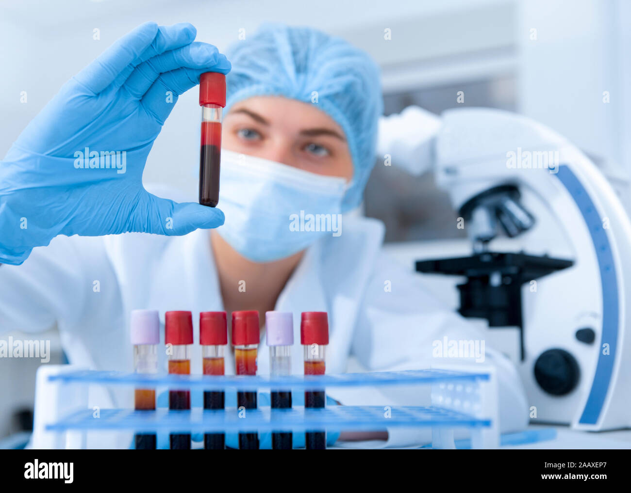 Detection of antibodies hi-res stock photography and images - Alamy