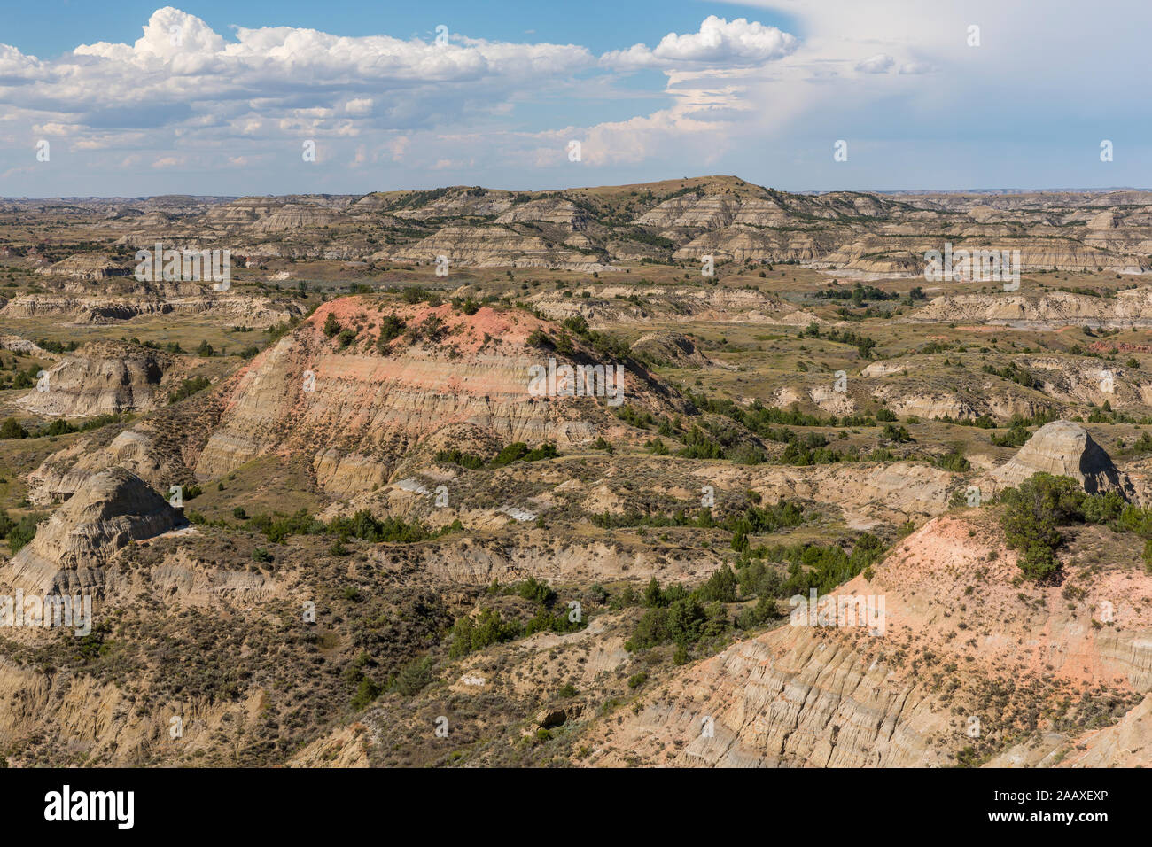 Scenic Badlands Landscape of North Dakota Stock Photo - Alamy