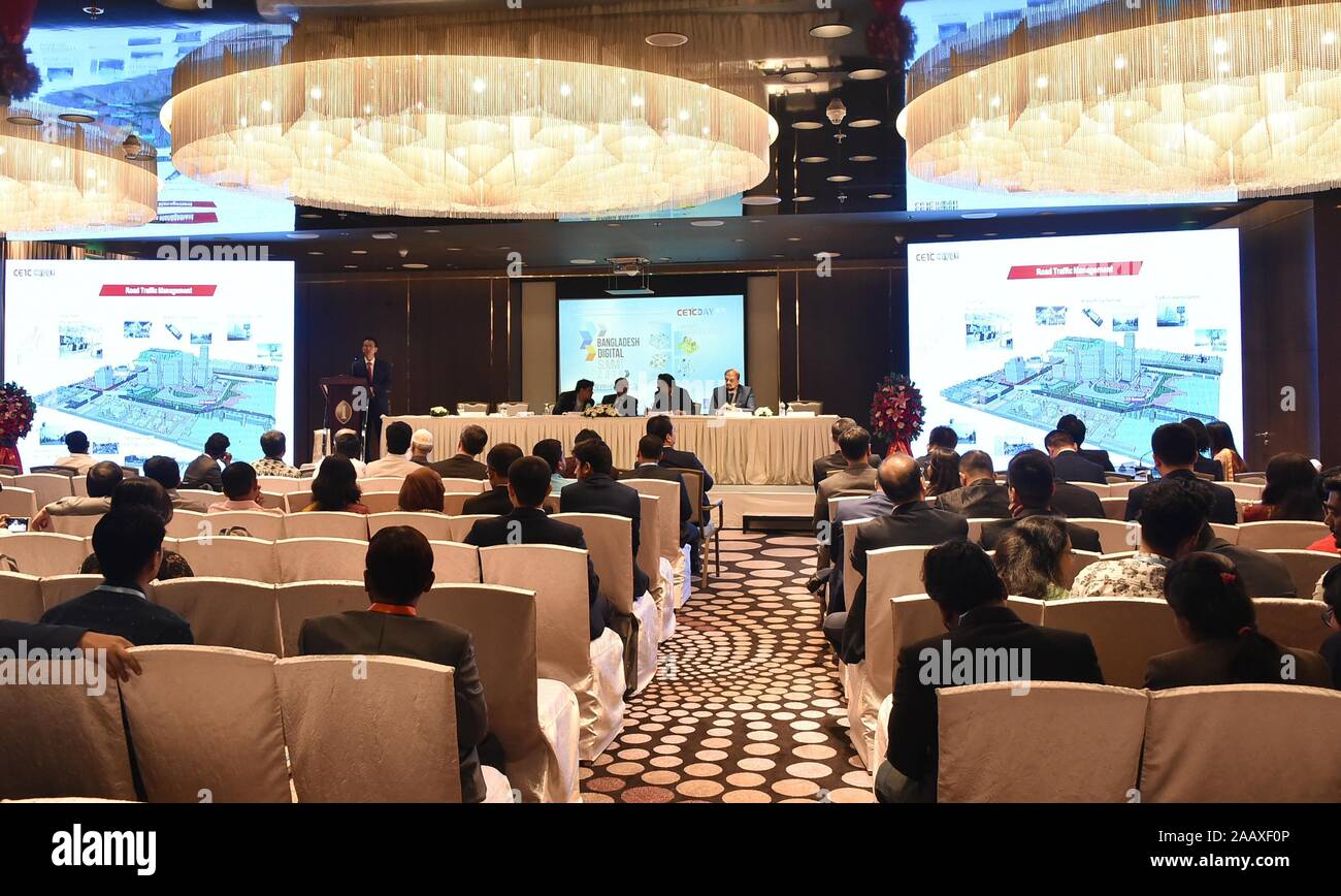 Dhaka, Bangladesh. 23rd Nov, 2019. Photo shows the scene of the ...