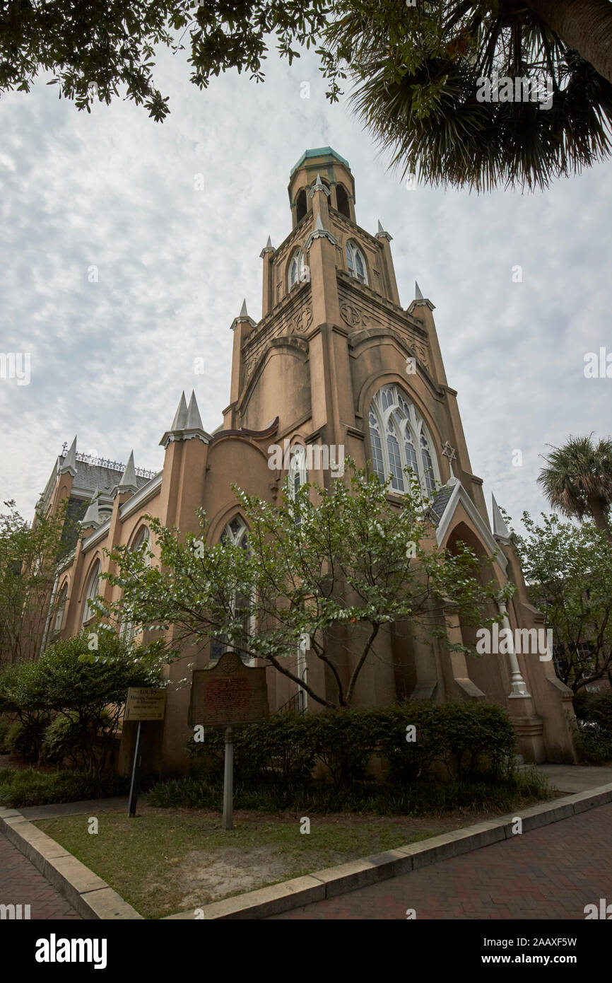 congregation mickve israel synagogue monterrey square savannah georgia ...