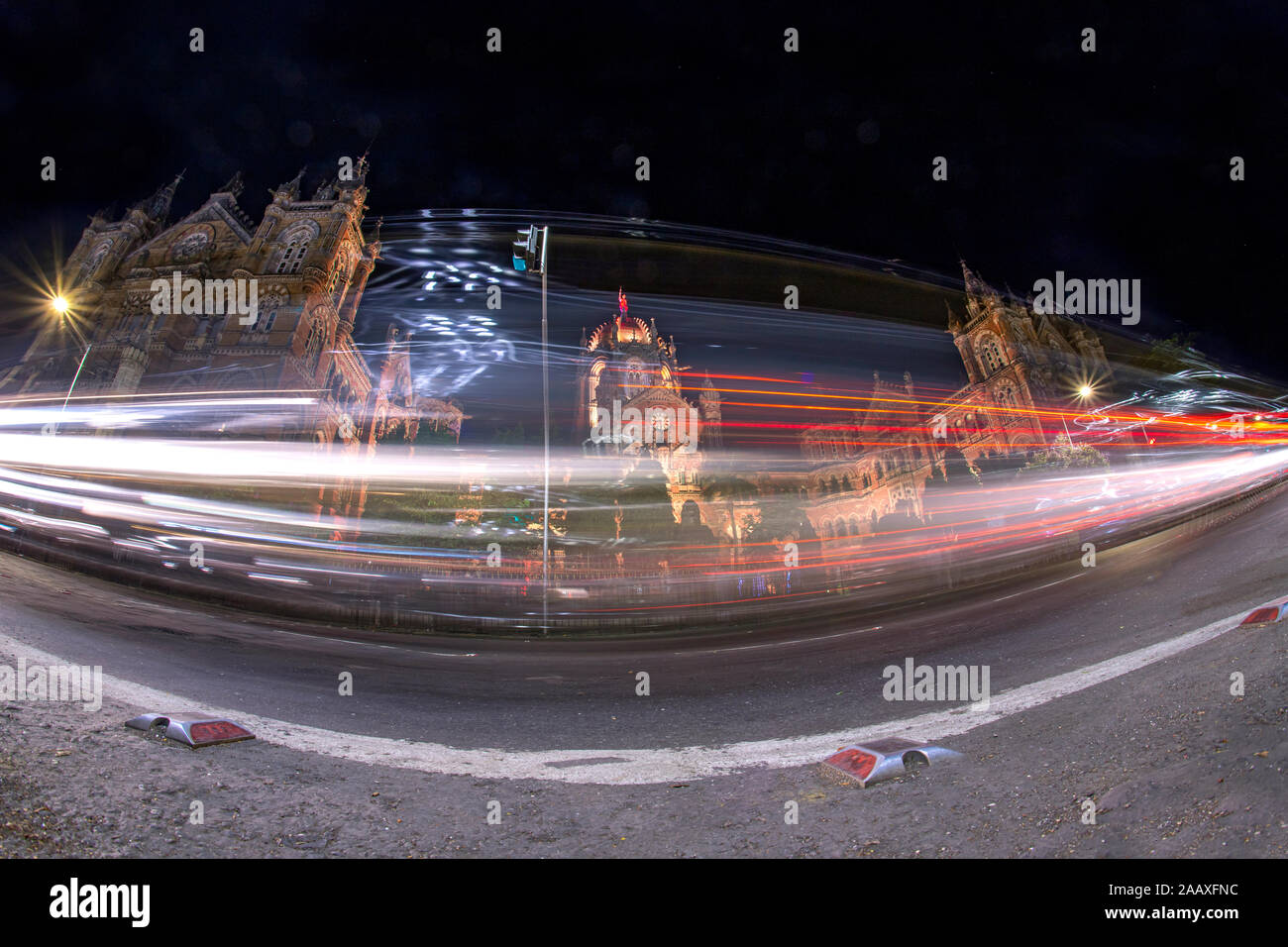 Mumbai Maharashtra India September 6 2019 Chhatrapati Shivaji Terminus ...
