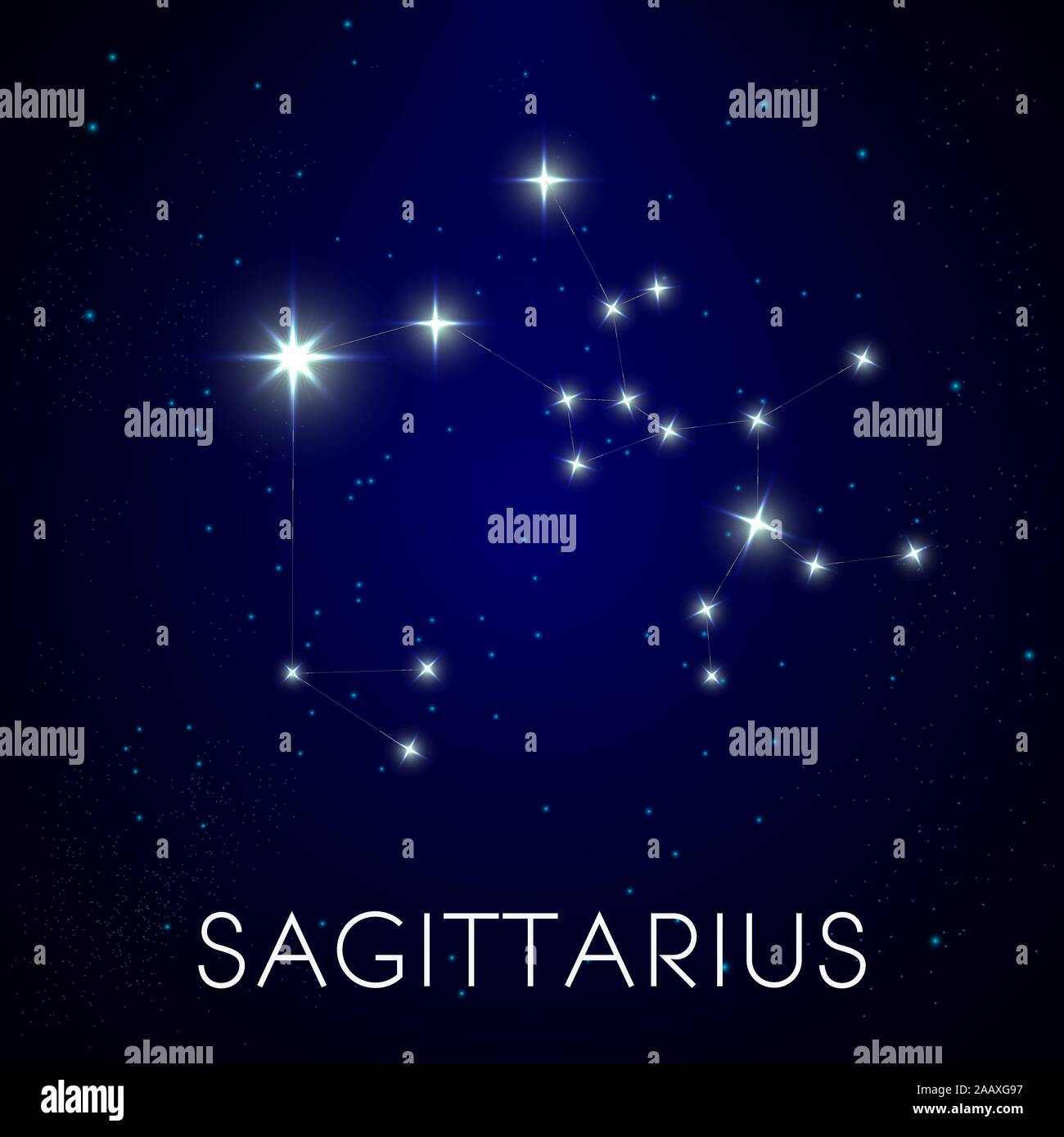 Archer Constellation High Resolution Stock Photography and Images - Alamy