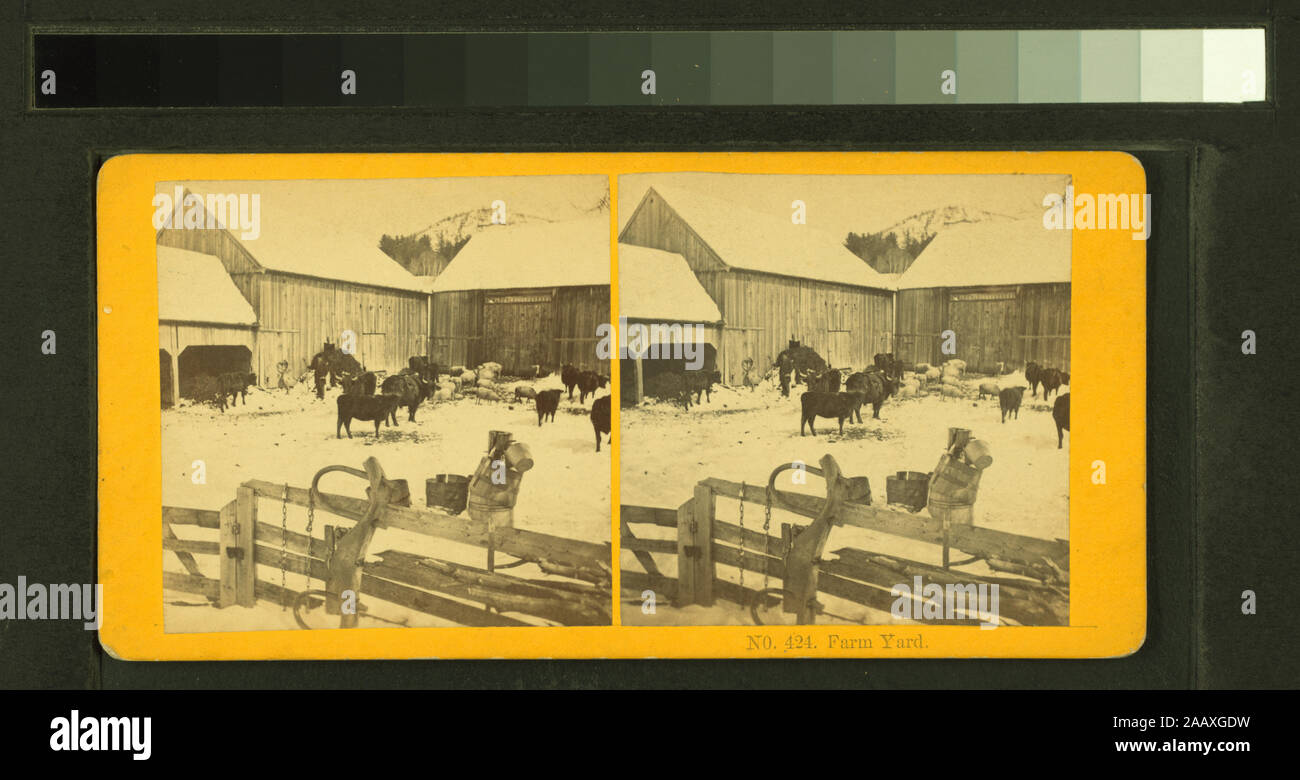 Farm yard Farm yard.; Farm yard Stock Photo - Alamy