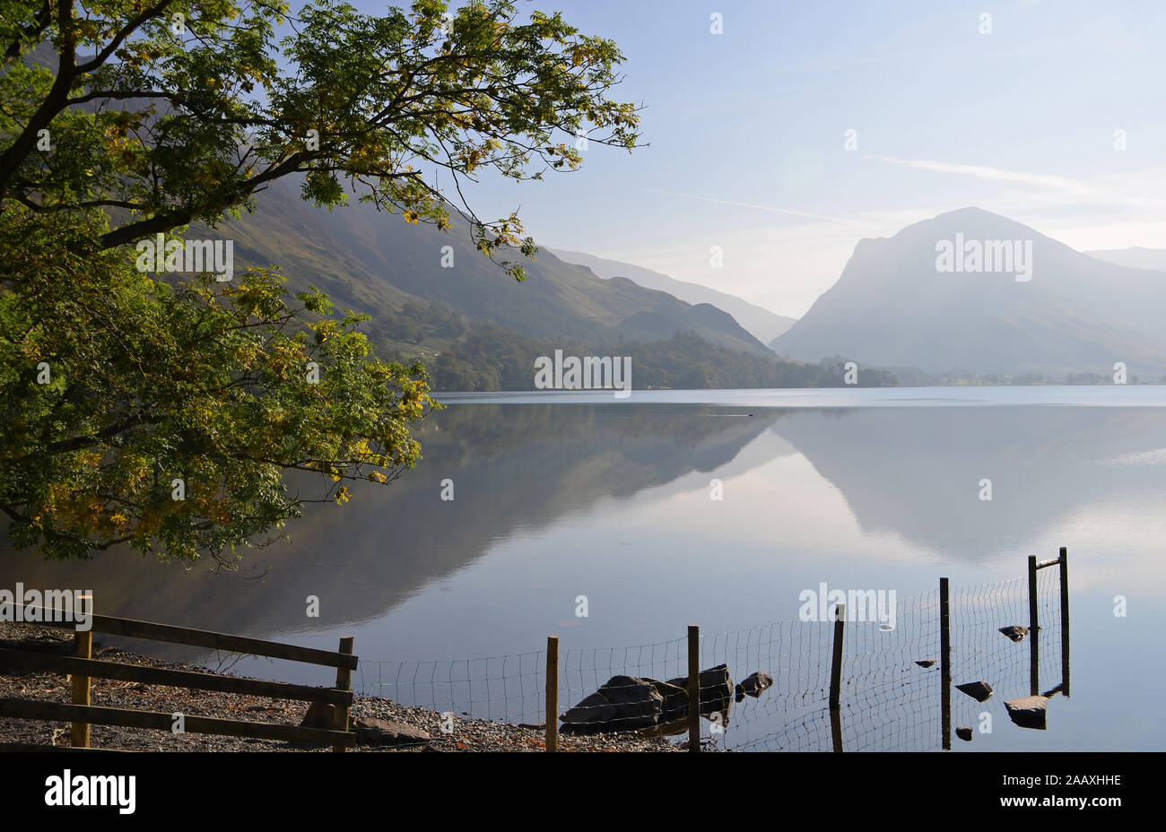 Buttermere lake district autumn hi-res stock photography and images - Alamy