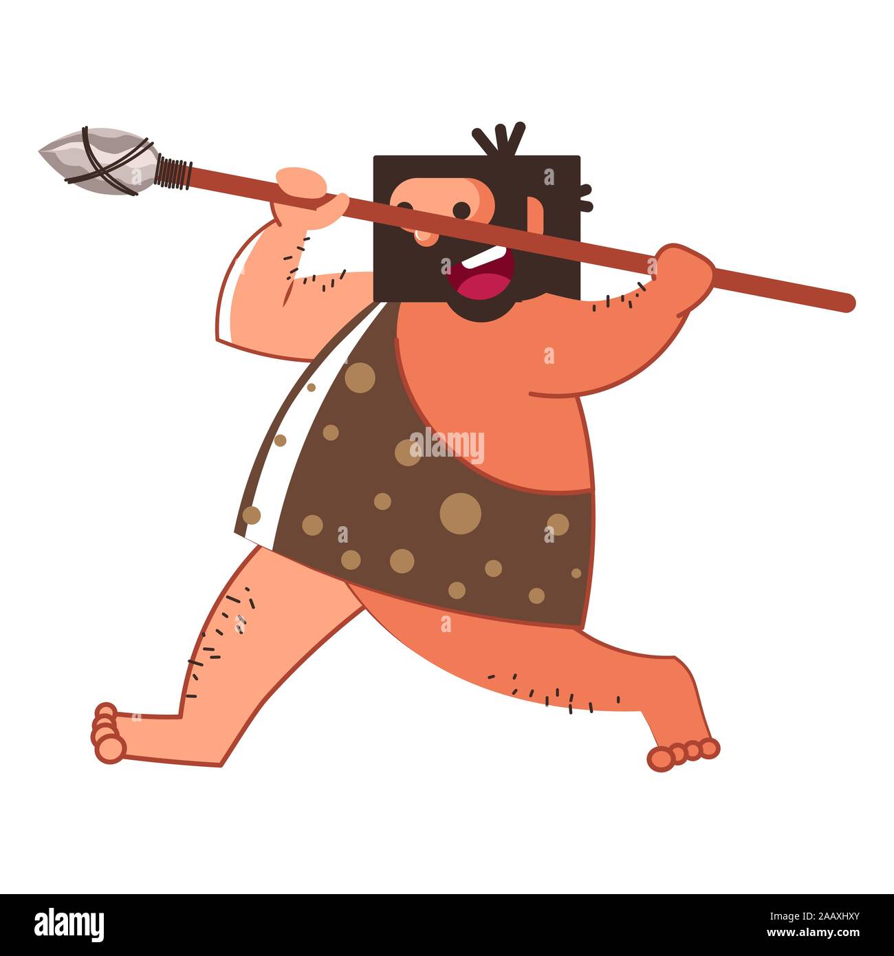 Caveman hunter hi-res stock photography and images - Alamy