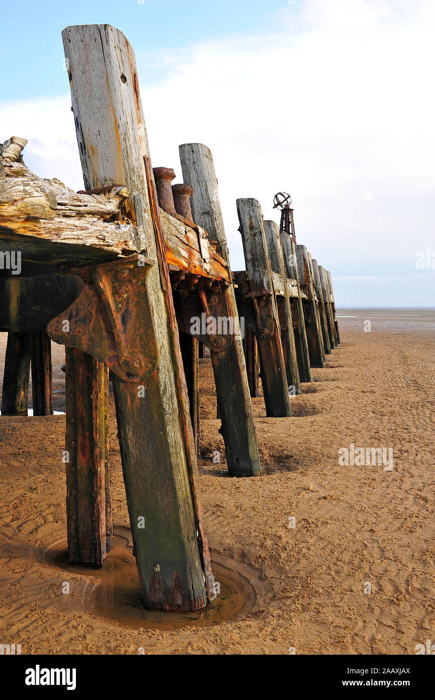 Old st annes pier hi-res stock photography and images - Alamy