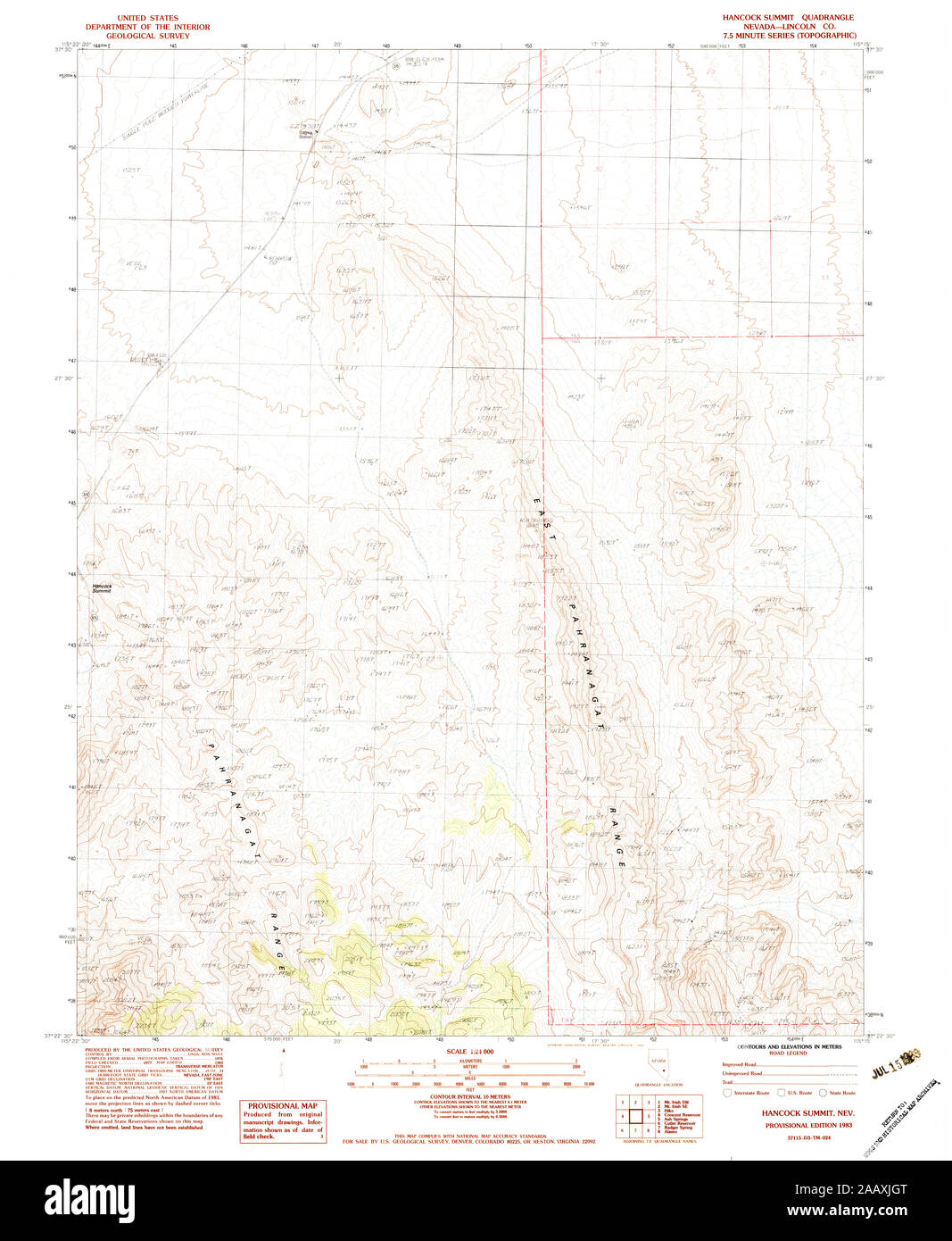 Hancock summit hi-res stock photography and images - Alamy