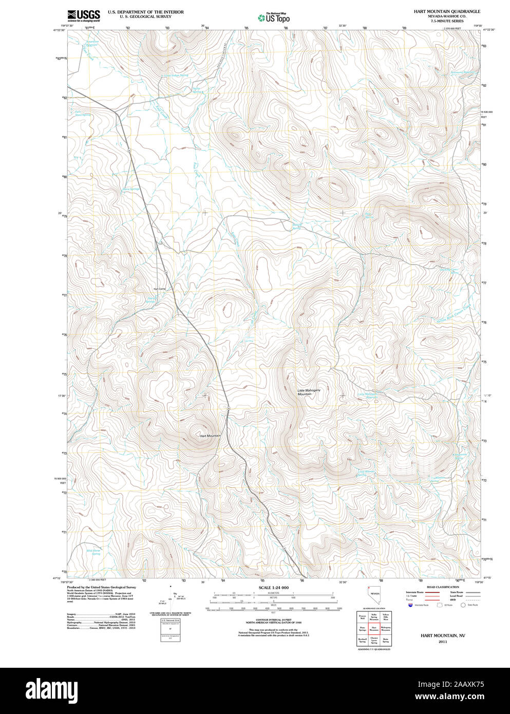Map of hart Cut Out Stock Images & Pictures - Alamy