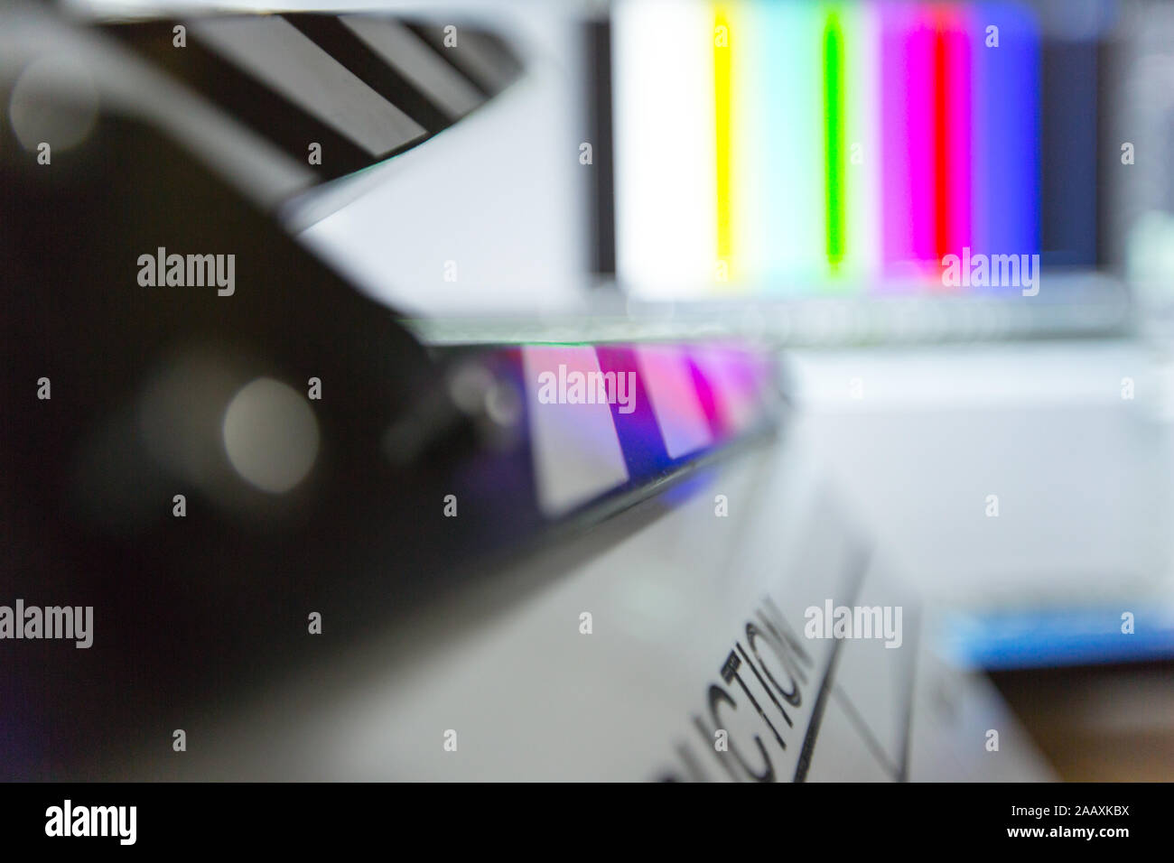 Film editing room hi-res stock photography and images - Alamy