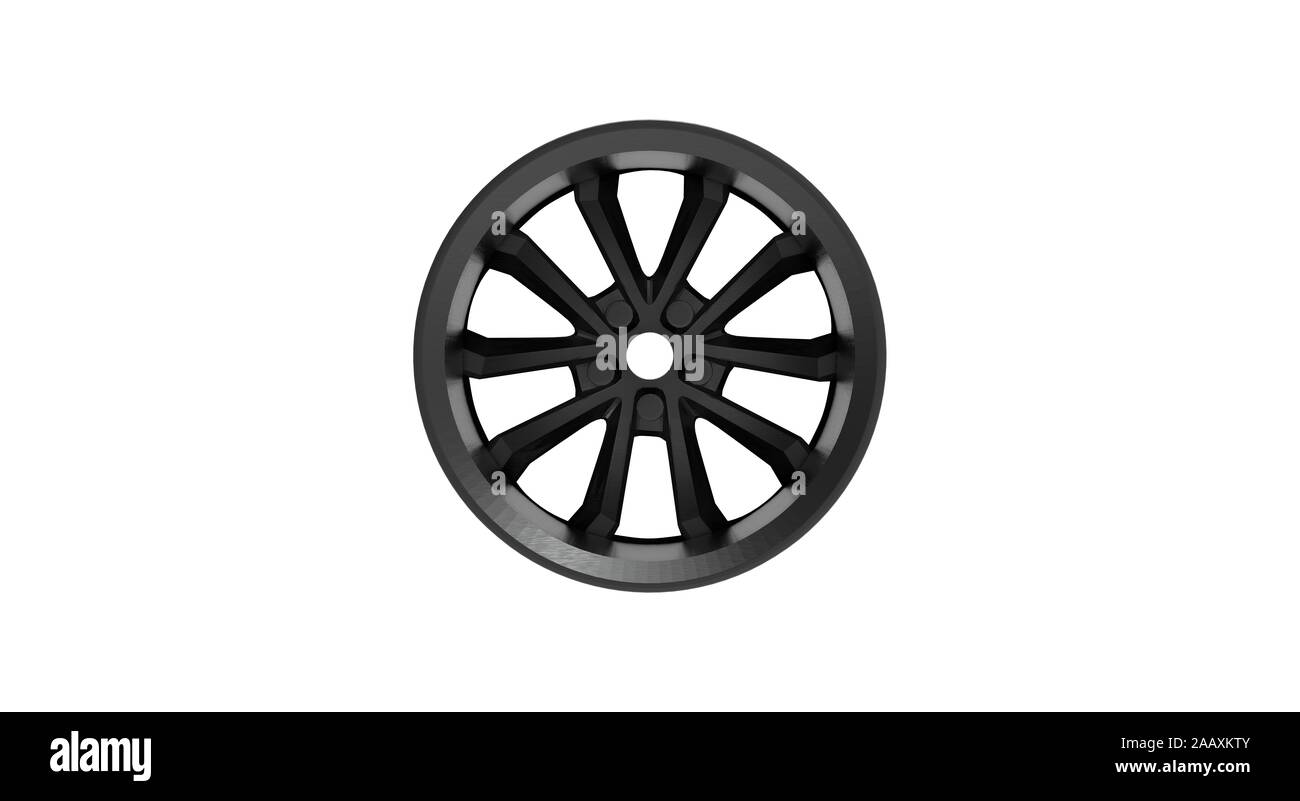 Metal wheel rims Cut Out Stock Images & Pictures - Alamy