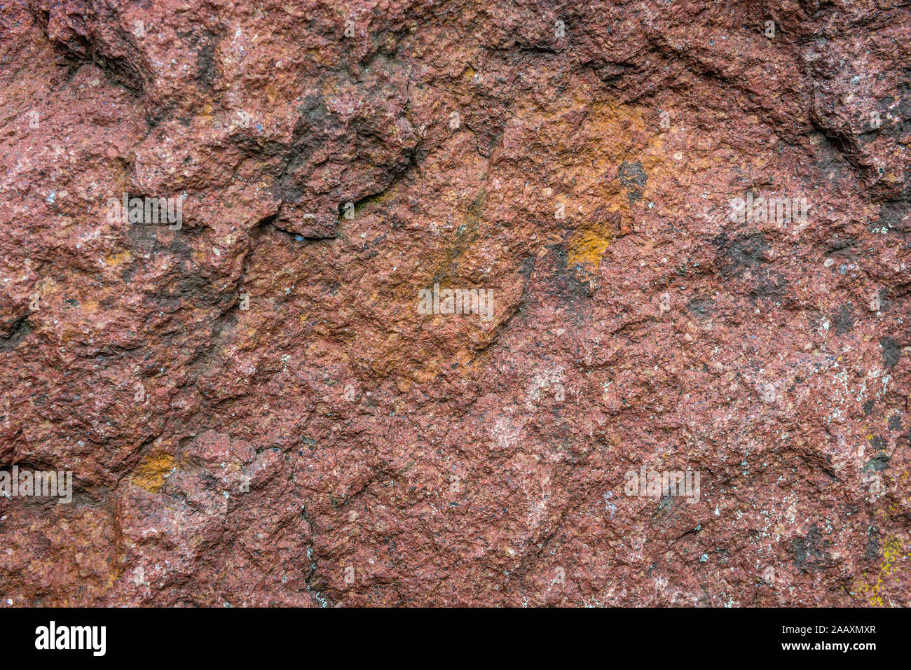 Red porphyry rock hi-res stock photography and images - Alamy