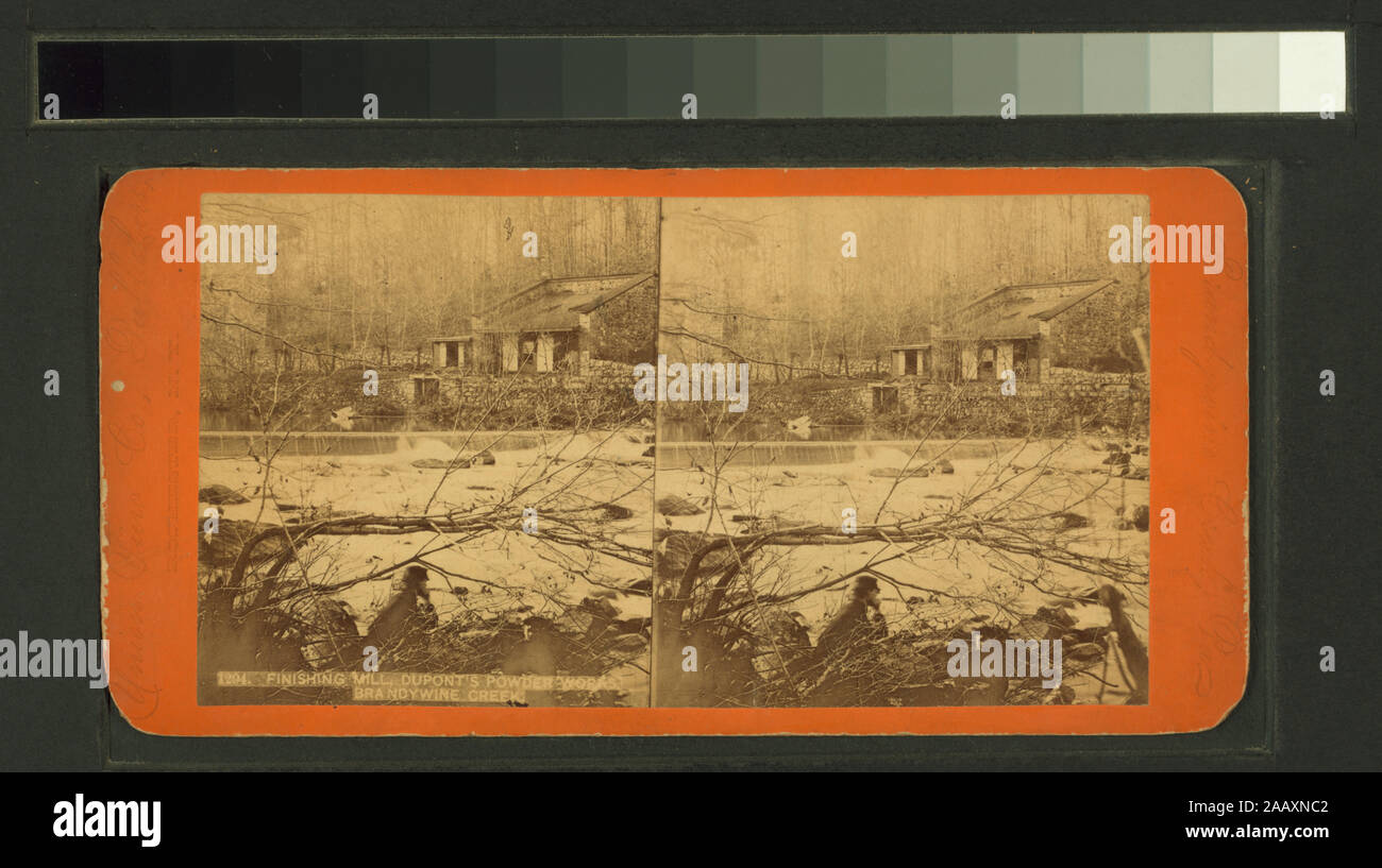 Finishing mill, Dupont's powder works, Brandywine Creek Finishing mill ...