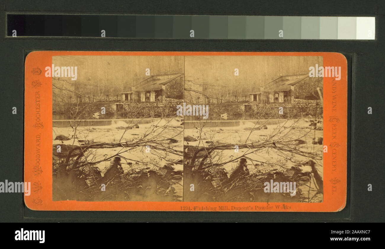 Finishing mill, Dupont's powder works Finishing mill, Dupont's powder ...