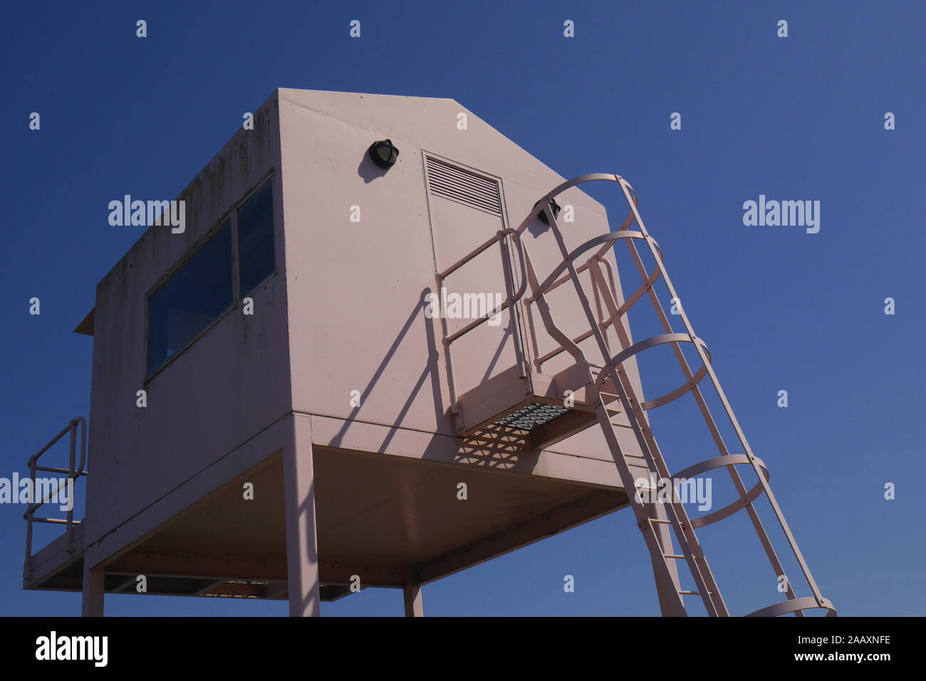 The pink tower, Cardiff Bay Barrage, Cardiff, South Wales, United ...