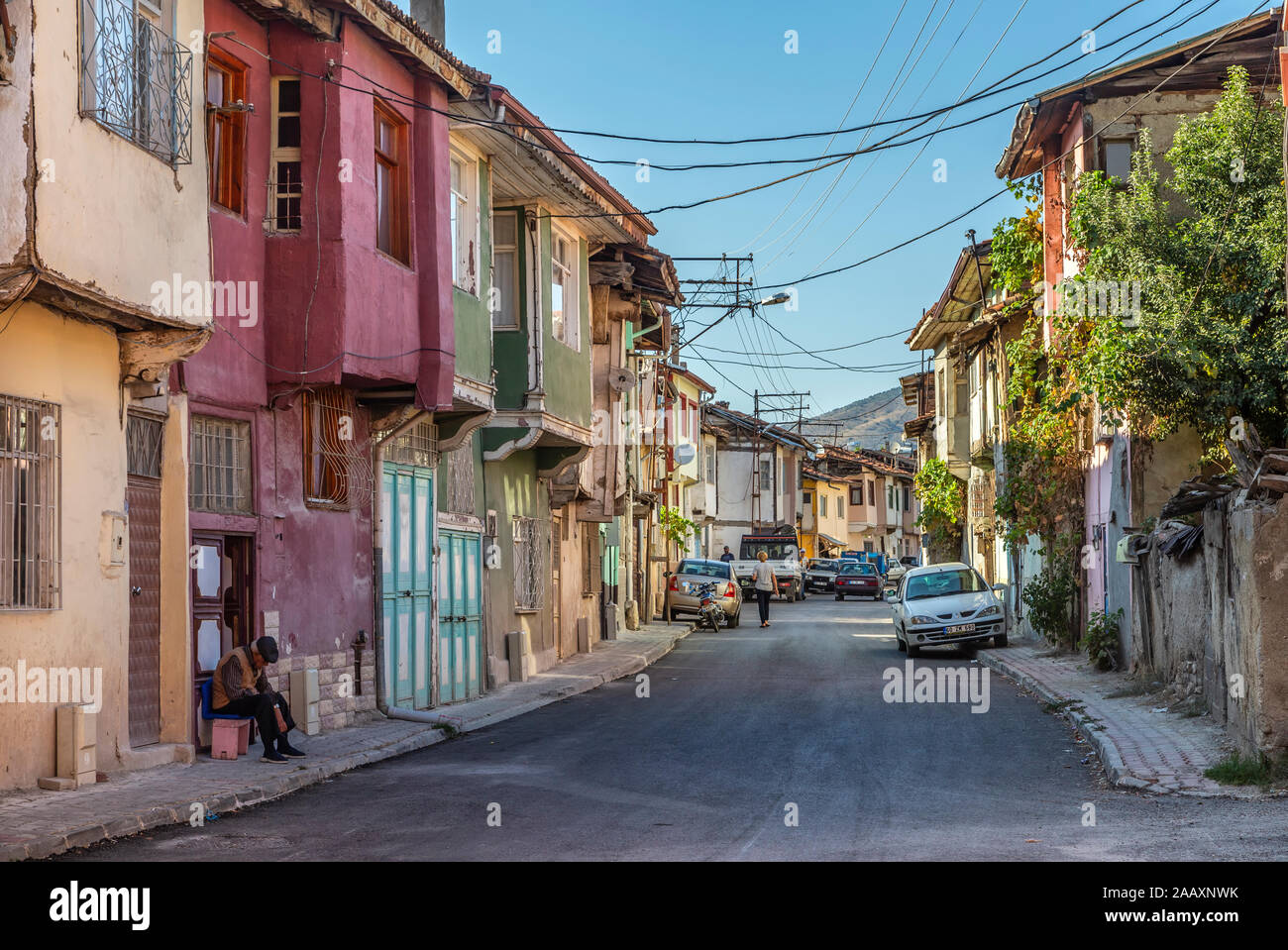 Traditional turkish houses hi-res stock photography and images - Alamy