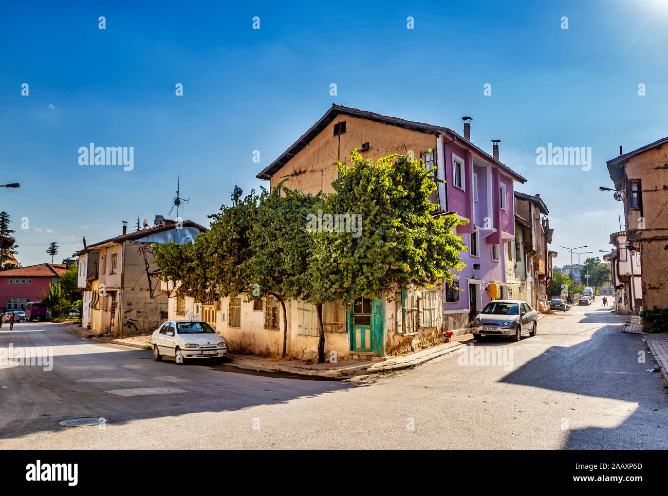 traditional Turkish houses, Tokat Zile Stock Photo - Alamy