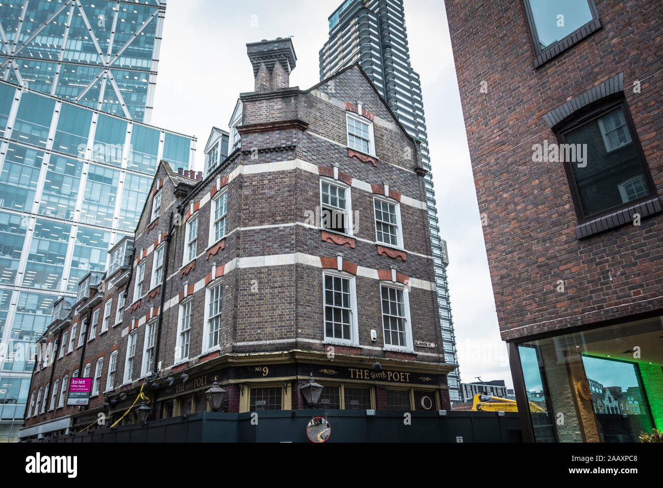 Redevelopment of Victorian shops and warehouses next to the Water Poet ...