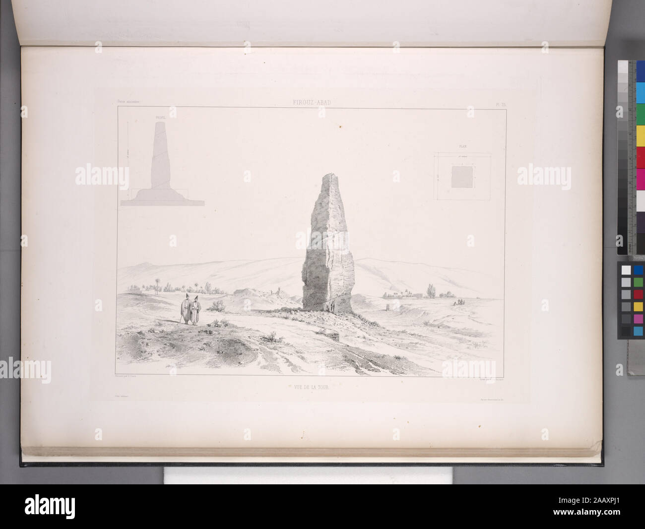 Firouz-abad (Fīrūzābād) Vue de la tour Firouz-abad [Fīrūzābād]. Vue de ...