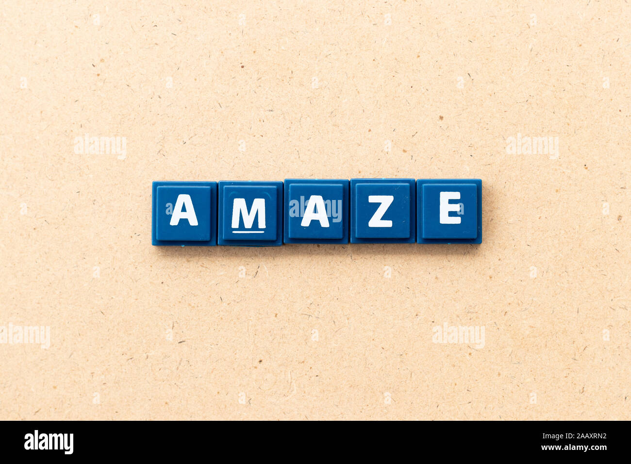 The word amaze hi-res stock photography and images - Alamy