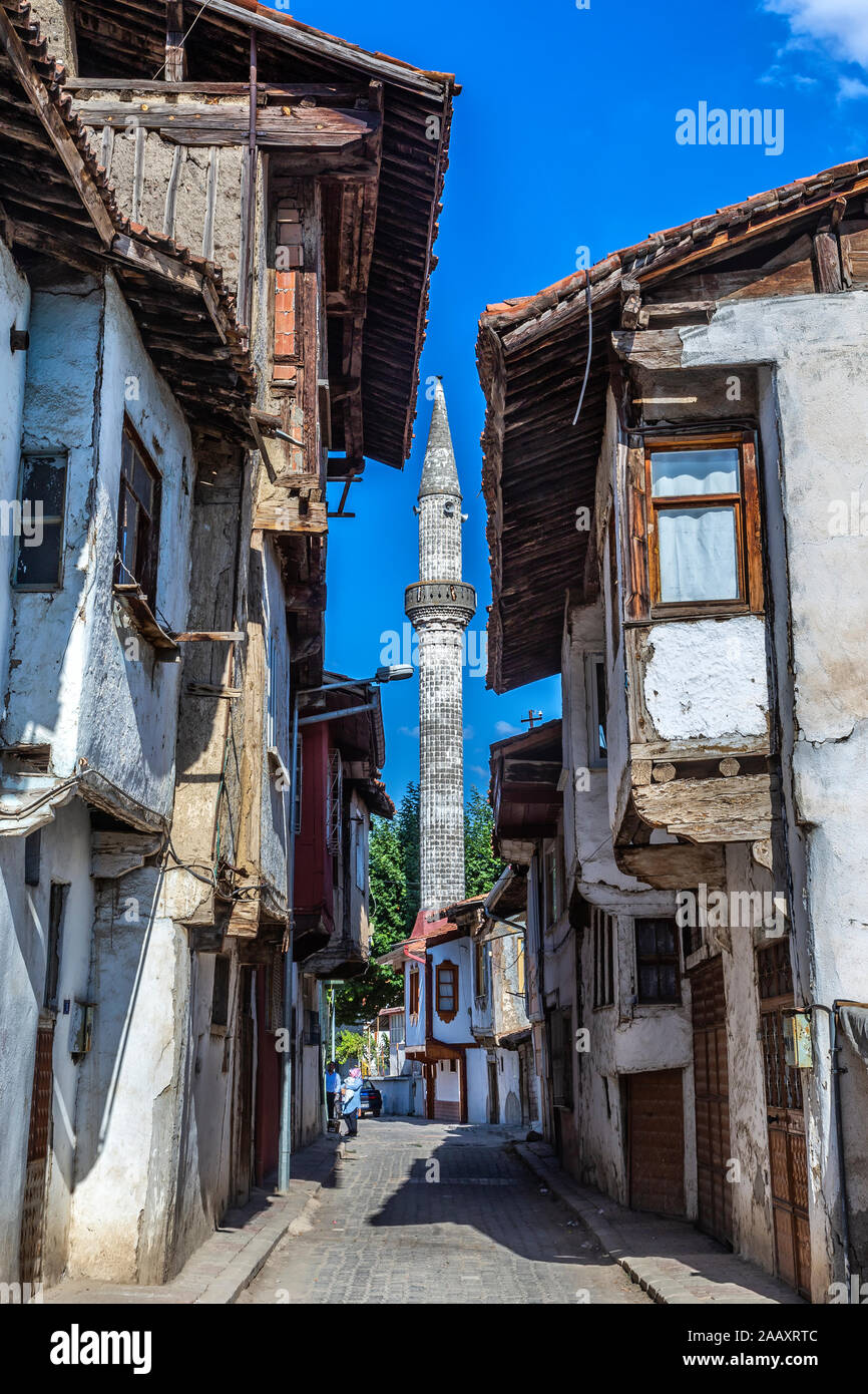 traditional Turkish houses, Tokat Zile Stock Photo - Alamy
