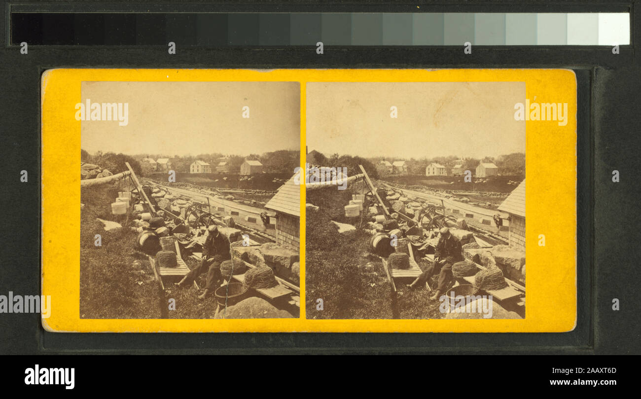 Fishermen at Folly Cove Fishermen at Folly Cove.; Fishermen at Folly ...