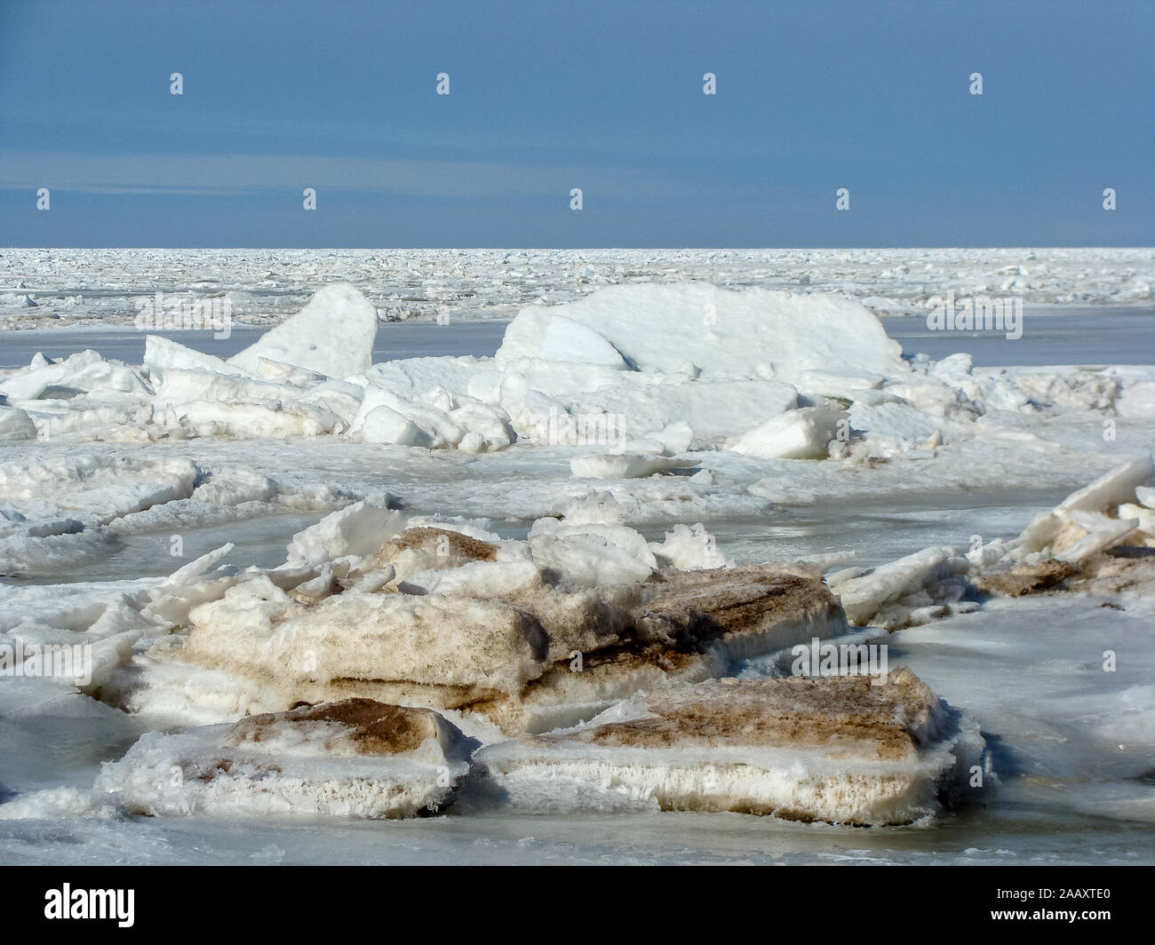 abstract picture with stone and ice formations Stock Photo - Alamy