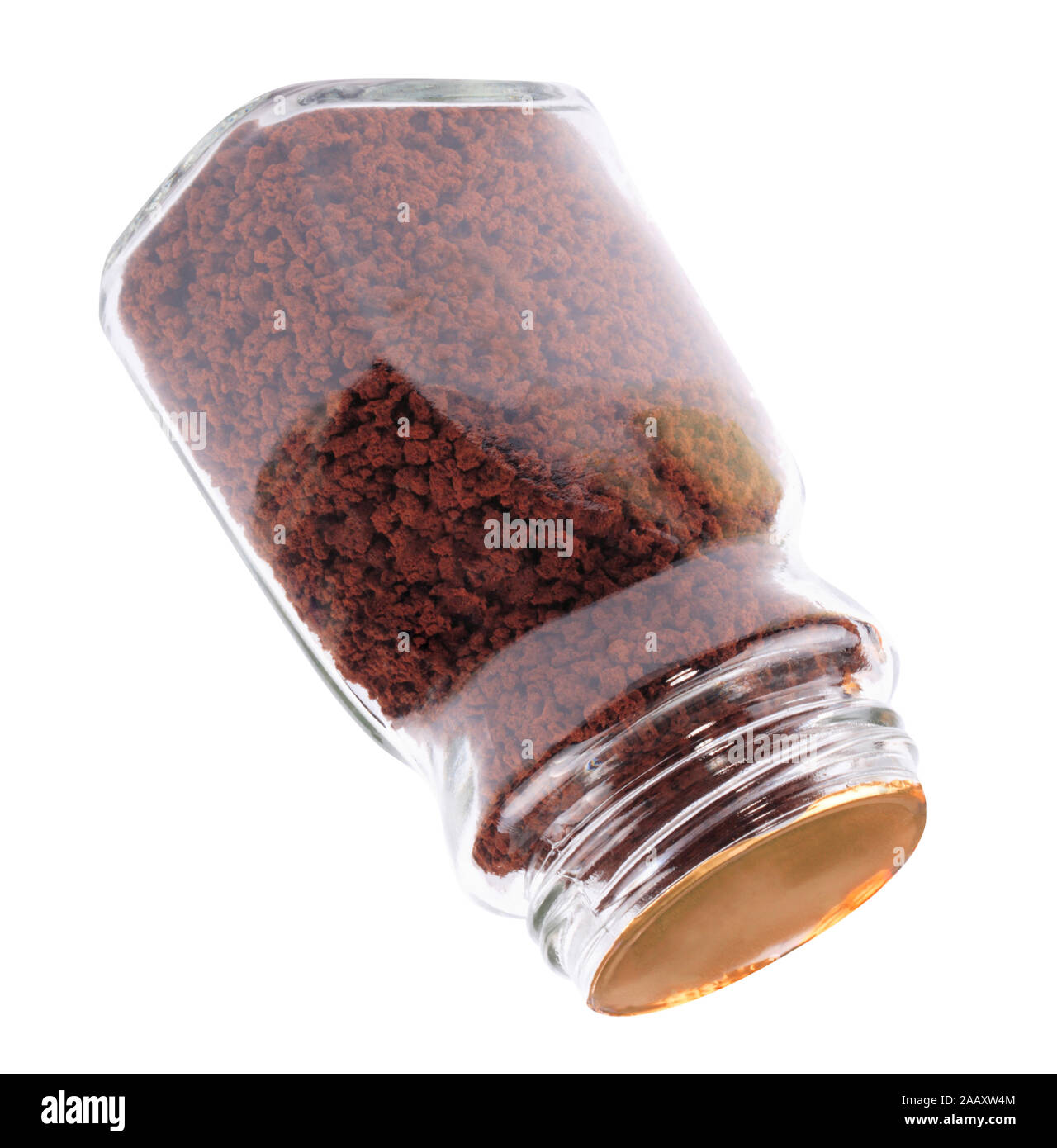 Jar of Instant Coffee Isolated Stock Photo - Alamy