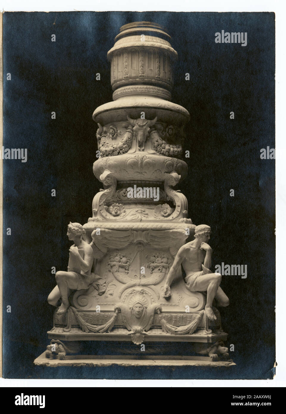 Flagpole base Photograph from the collection of Henry Hope Reed ...
