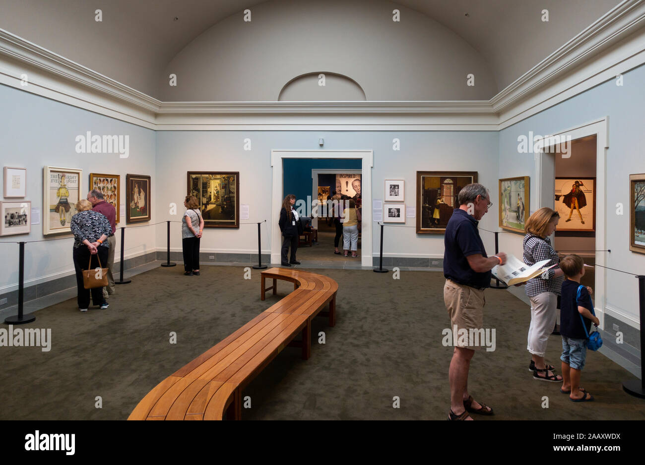 Norman rockwell museum collection hi-res stock photography and images ...