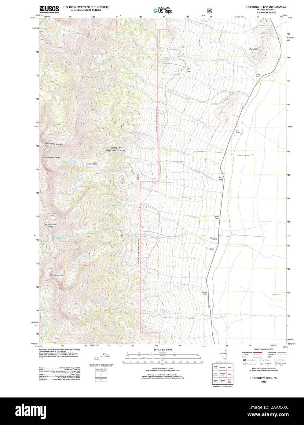 Map of humboldt Cut Out Stock Images & Pictures - Alamy