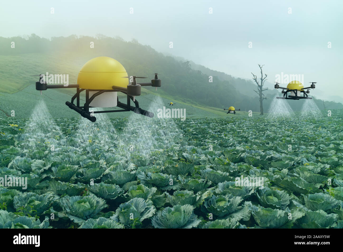Precision agriculture drone hi-res stock photography and images - Alamy