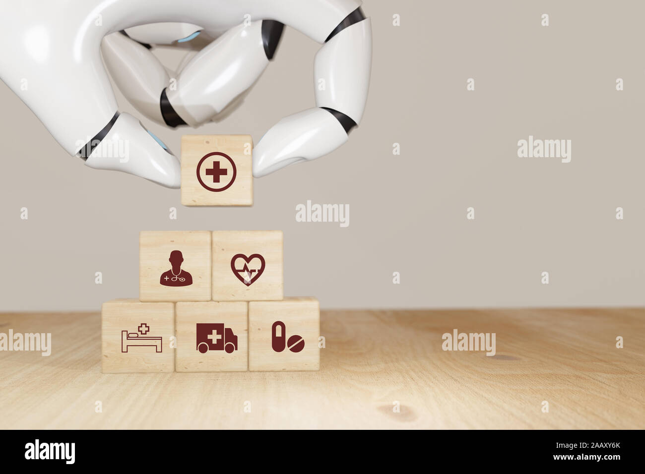 Human robot vector hi-res stock photography and images - Alamy