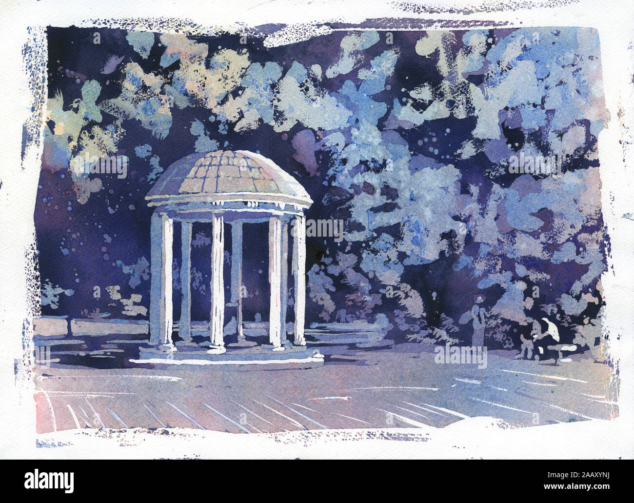 Old well unc campus hi-res stock photography and images - Alamy