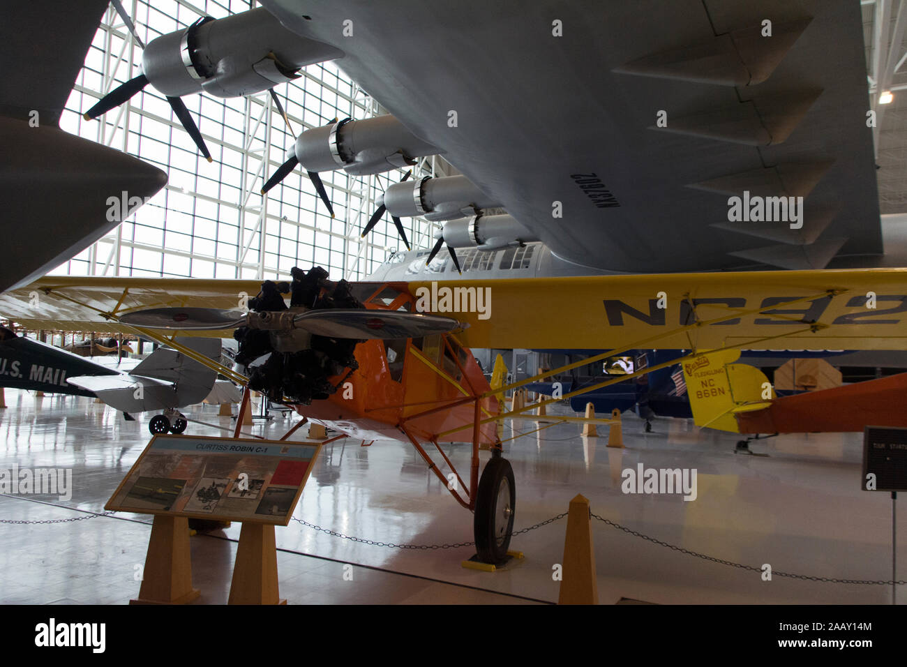 Curtiss Model 51 Fledgling at the Evergreen Aviation and Space Museum ...