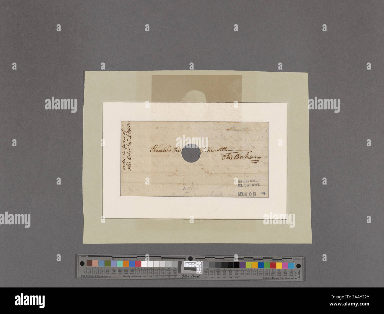 Folsom, Nathaniel New York To Nicholas Gilman Digitization was made ...