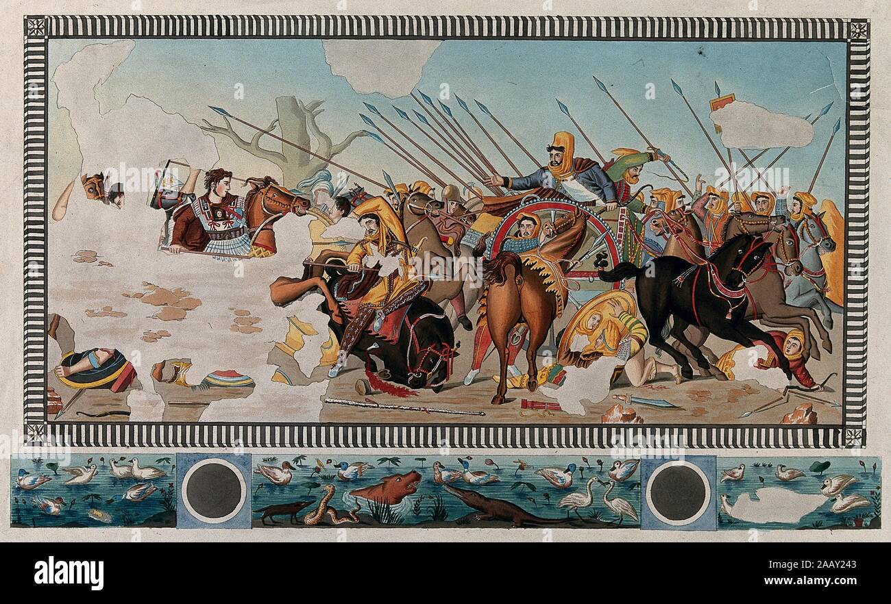 Alexander the great battle of issus hi-res stock photography and images ...