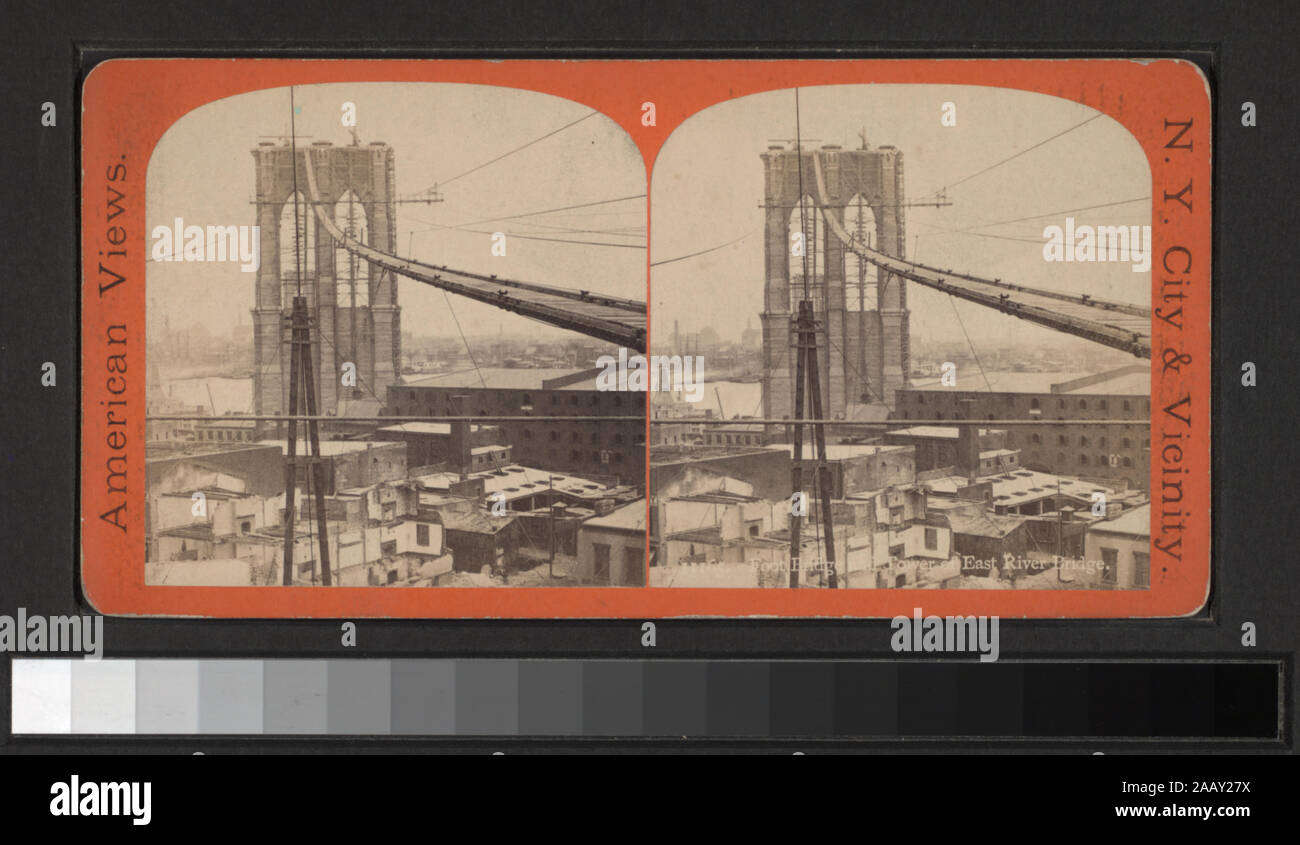 Caisson brooklyn bridge hi-res stock photography and images - Alamy