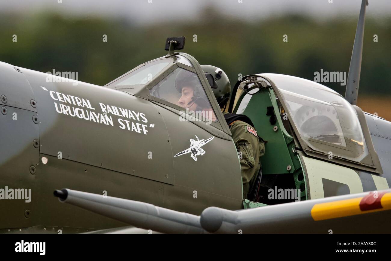 Supermarine Spitfire MK Vc (G-IBSY) at the Flying Legends on the 14th ...