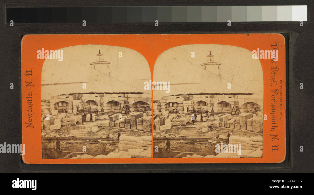 Fort Constitution and Fort Point Lighthouse by Davis Brothers.; Fort ...