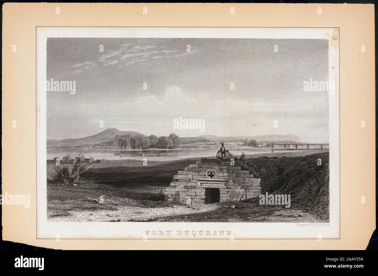 Fort Duquesne EM14669; Fort Duquesne Stock Photo - Alamy