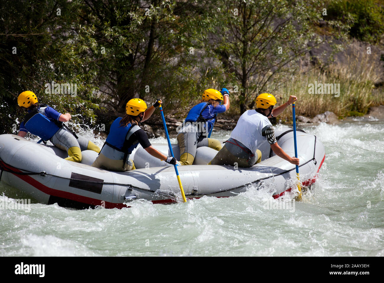 Raft race rafting hi-res stock photography and images - Alamy