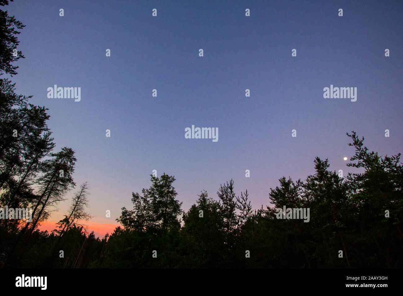 Sunset Sky, Elk Rapids, Michigan Stock Photo - Alamy