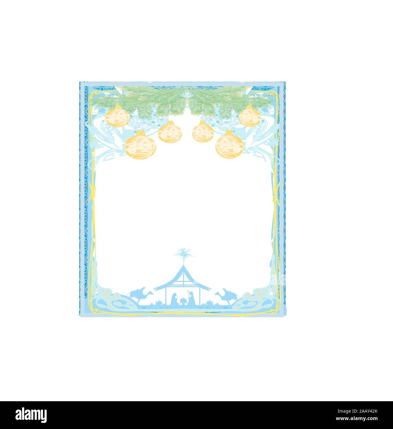Birth of jesus bethlehem frame hi-res stock photography and images - Alamy