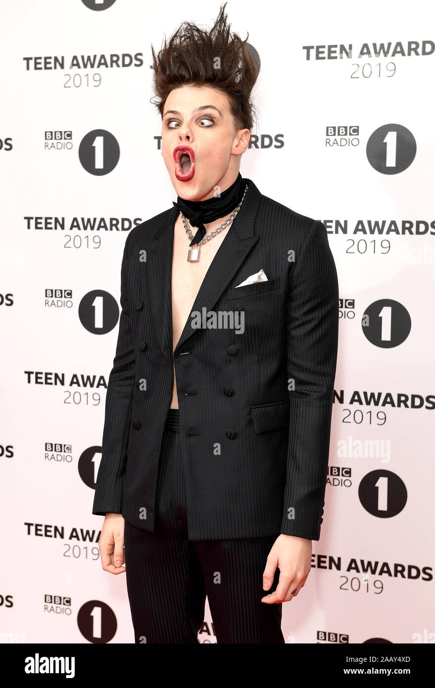 Yungblood attending the BBC Radio 1 Teen Awards 2019 held at Television ...