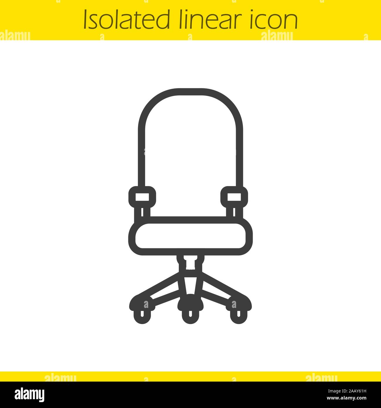 Office Chair Line Drawing