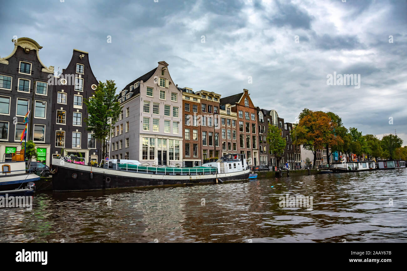 Amsterdam River Amstel Stock Photo - Alamy