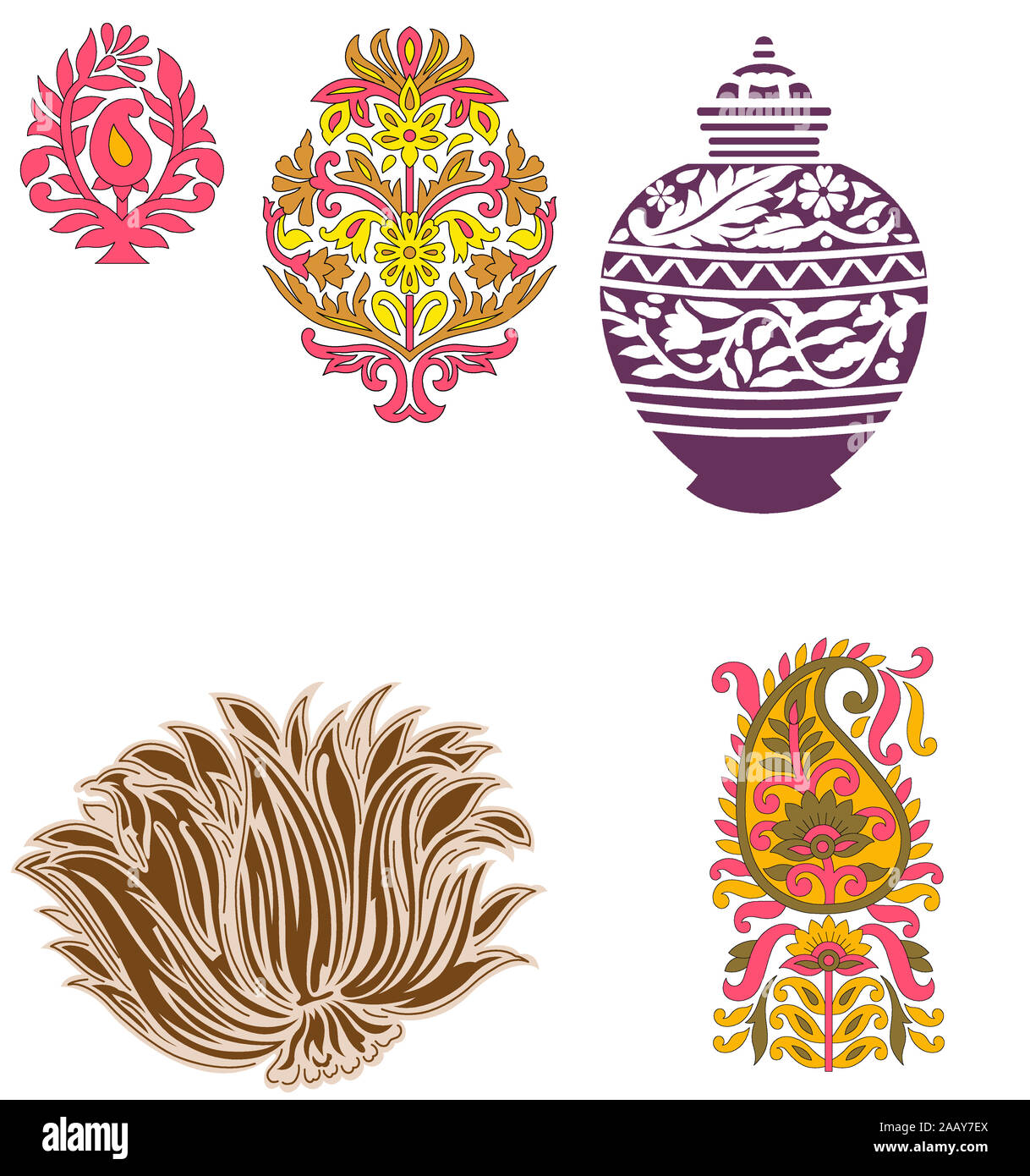 Wallpaper background texture repeat Cut Out Stock Images & Pictures - Alamy