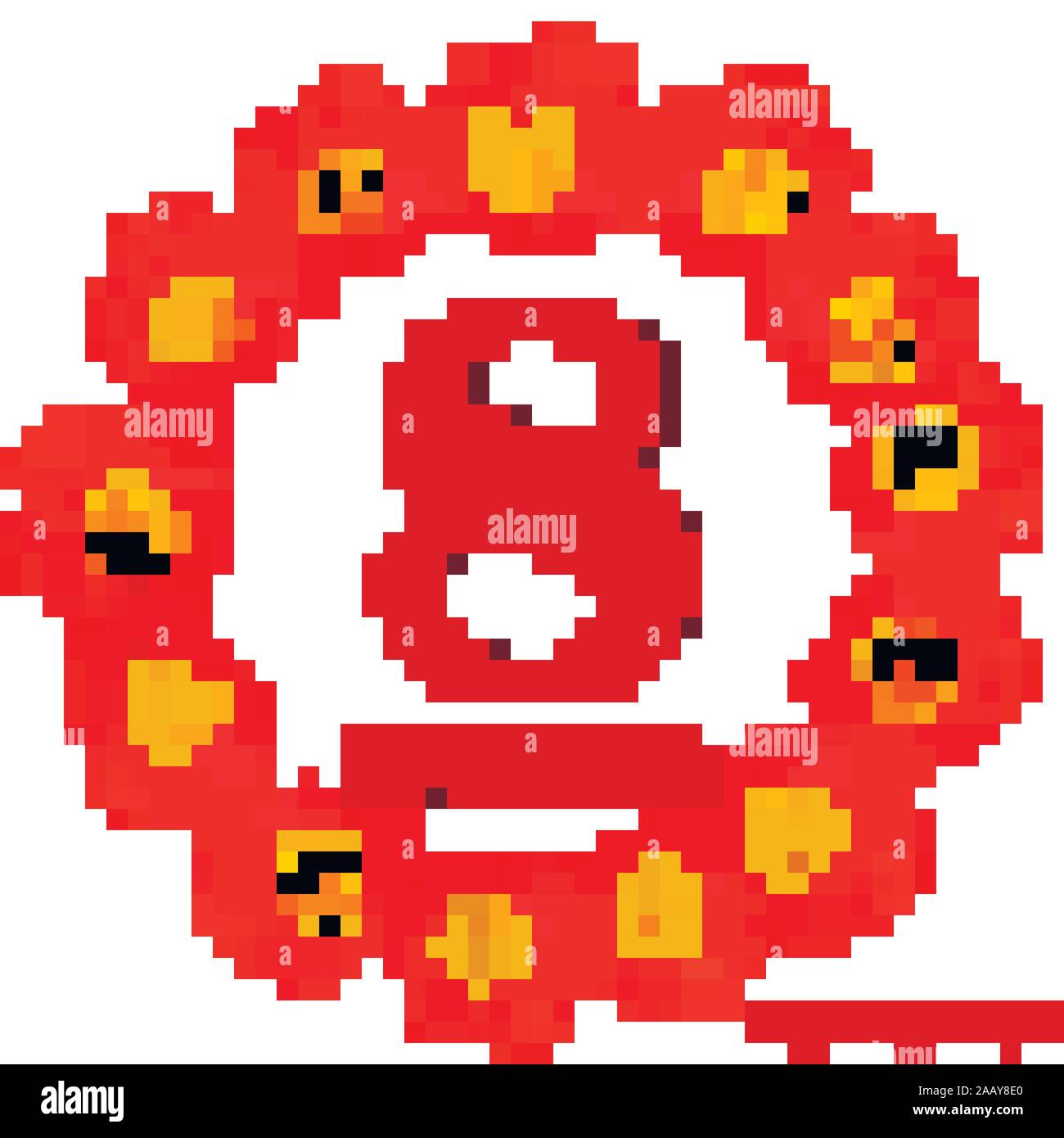 November 8 icon. For planning important day. Banner for holidays and ...