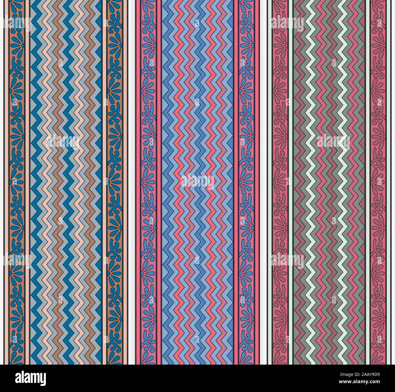 Traditional wave pattern hi-res stock photography and images - Alamy